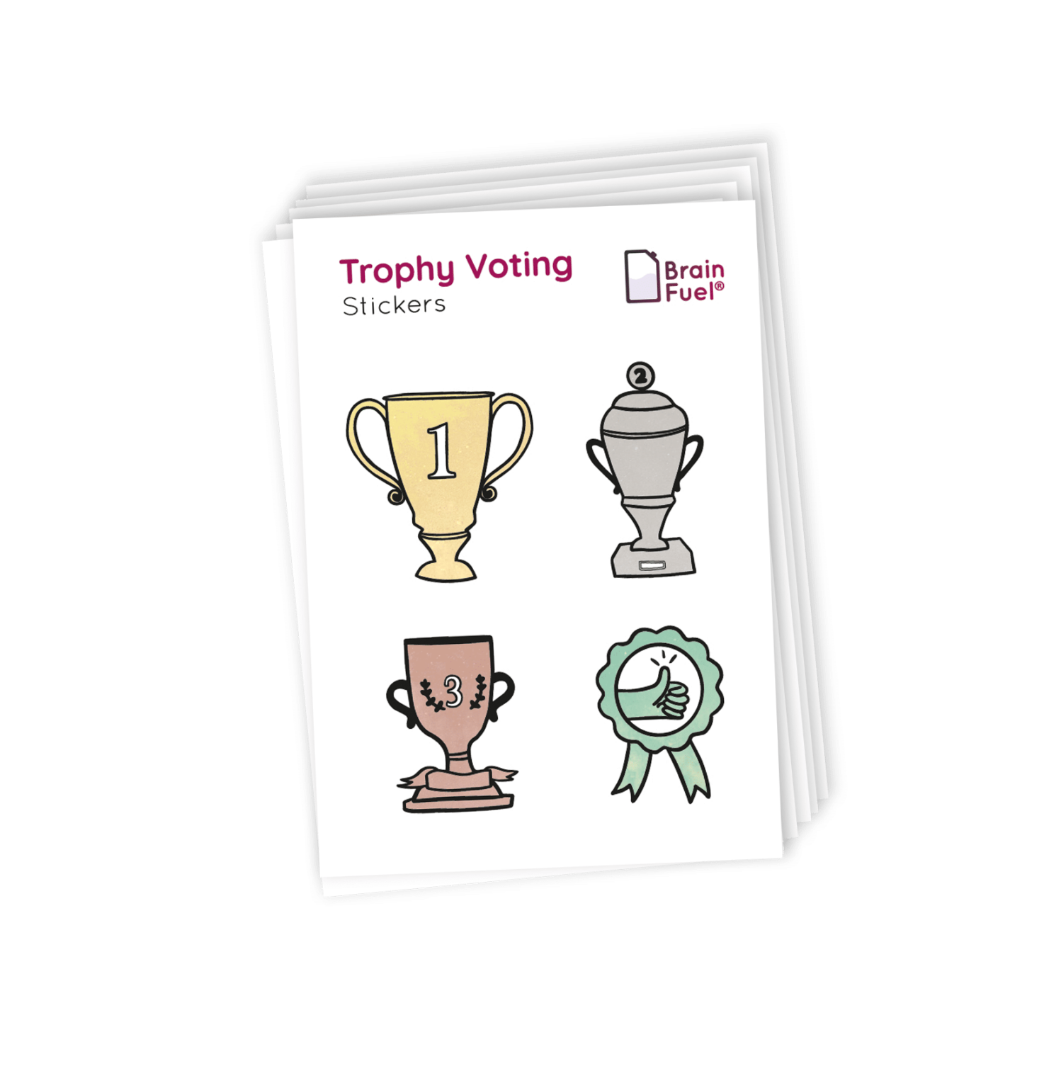 Stickerpakket (Selection Day, Trophy Voting, Shitty Idea) - Shop